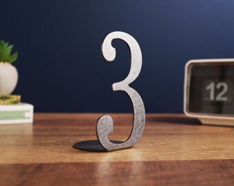 Metal Table Numbers Wedding - Etsy