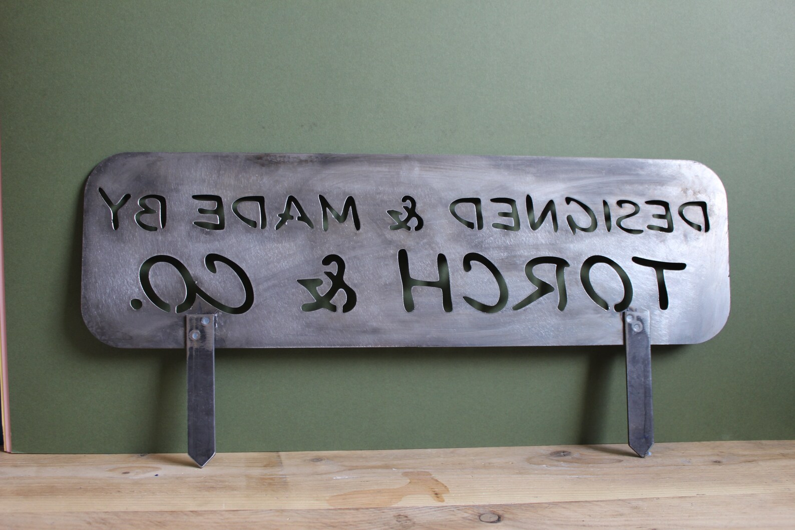 House Name Freestanding Sign Custom Metal Address Sign Free | Etsy UK