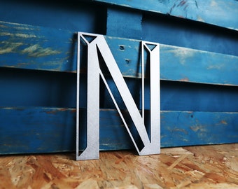 3d Metal Letters | Etsy