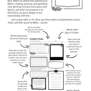 Scripture Study Guide C - Elementary - Etsy