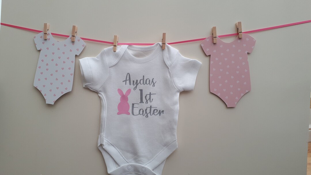 Babies Easter Vest, First Easter, 1st Easter, Gift, Present, Bunny Vest ...