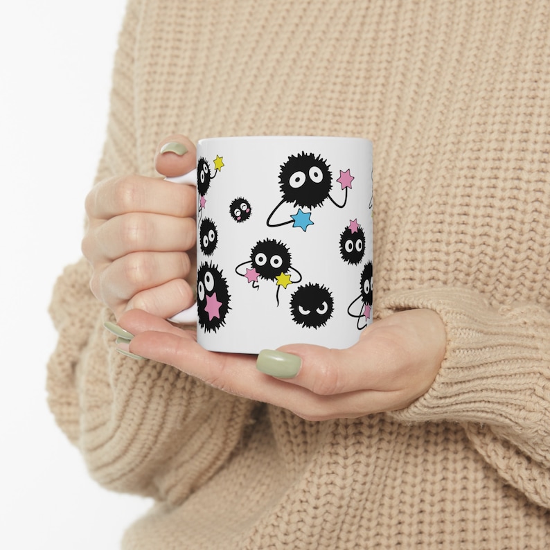 Soot Sprites Studio Ghibli Susuwatari Spirited Away Ceramic Mug 11oz - Etsy