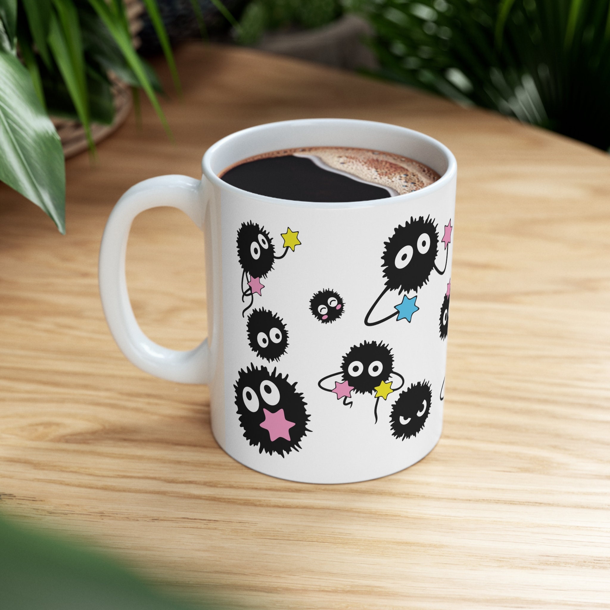 Soot Sprites Studio Ghibli Susuwatari Spirited Away Ceramic Mug 11oz - Etsy