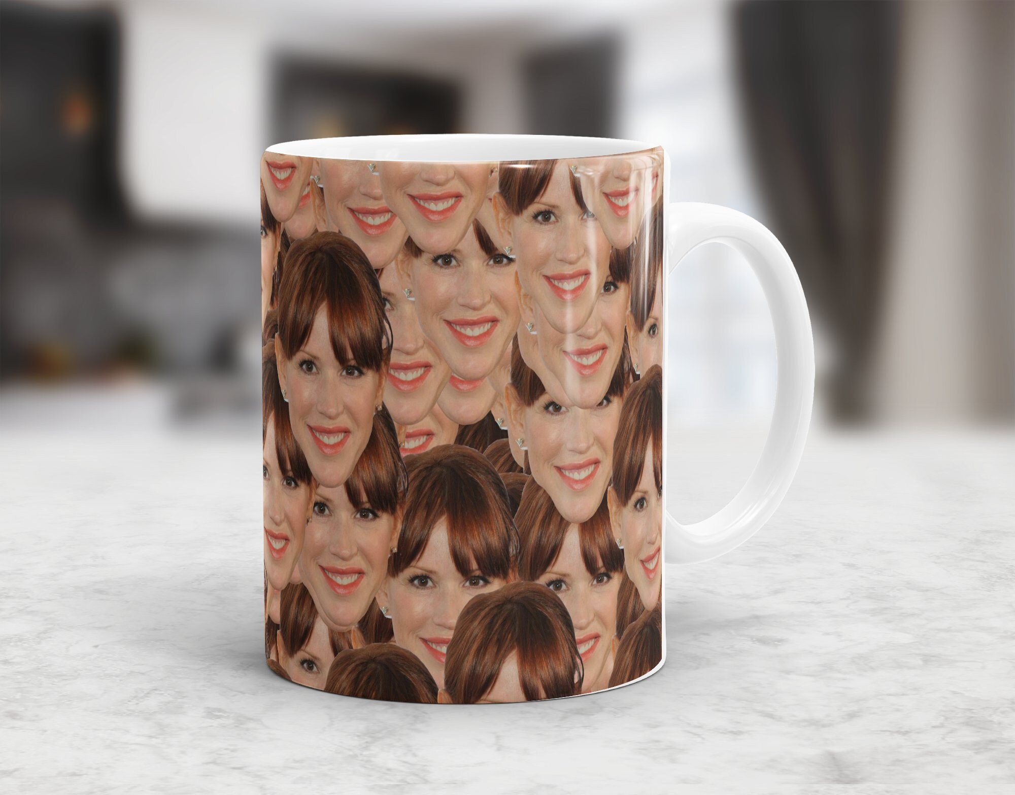 Molly Ringwald Mug Molly Ringwald Coffee Cup Legendary Molly Ringwald ...