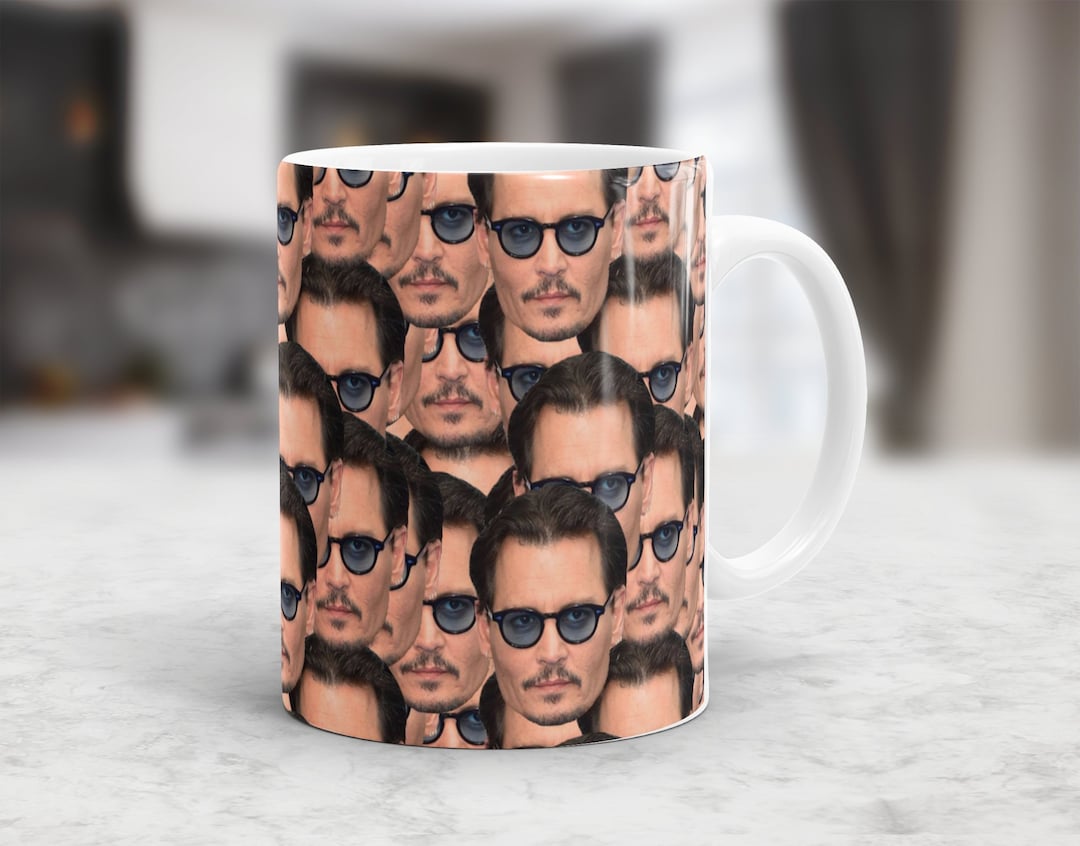 Johnny Depp Mug Johnny Depp Coffee Cup Legendary Johnny - Etsy