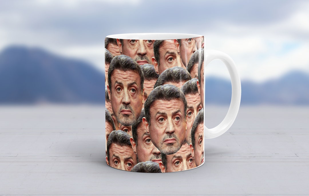 Sylvester Stallone Mug Sylvester Stallone Coffee Cup Legendary ...