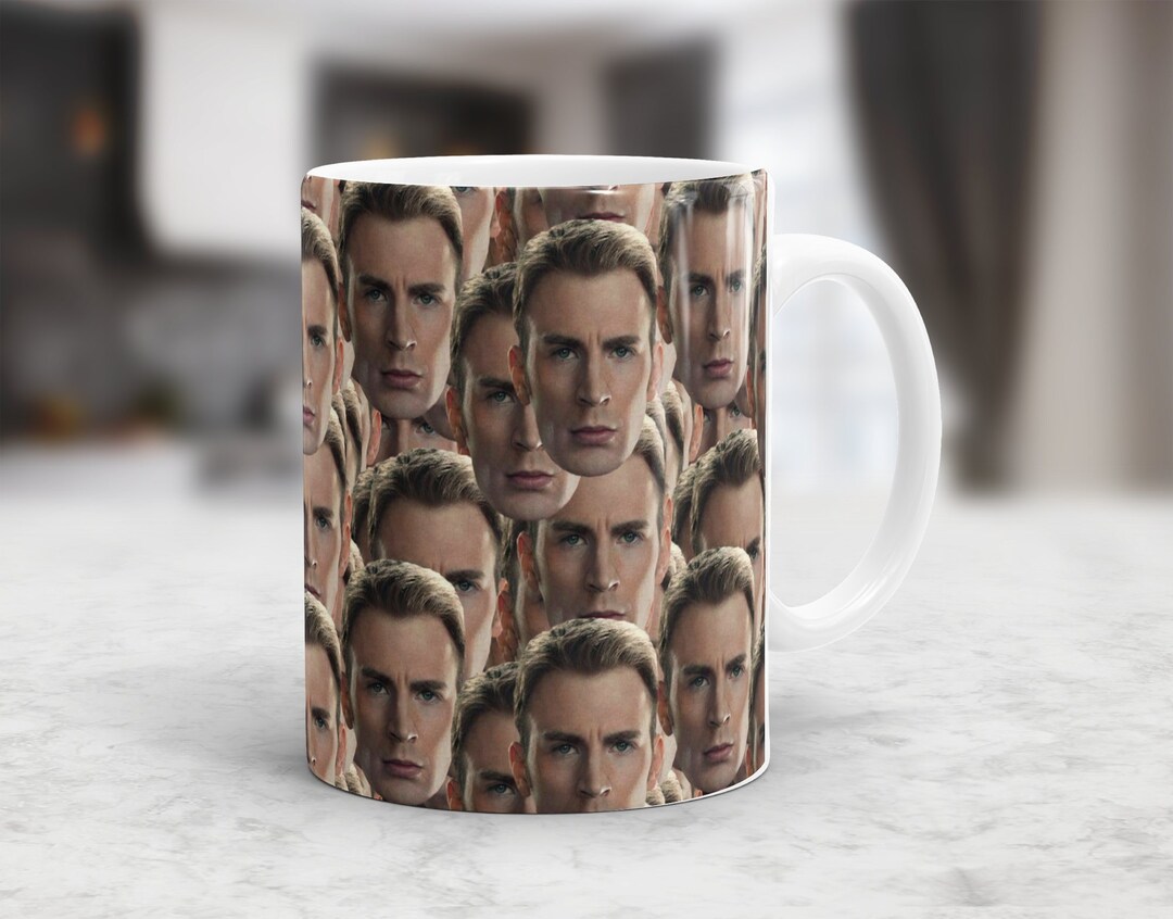 Chris Evans Mug Chris Evans Coffee Cup Legendary Chris - Etsy