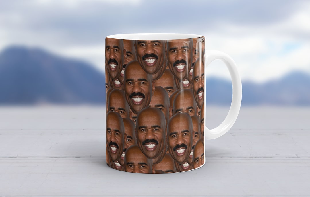 Steve Harvey Mug Steve Harvey Coffee Cup Legendary Steve Harvey Merch ...
