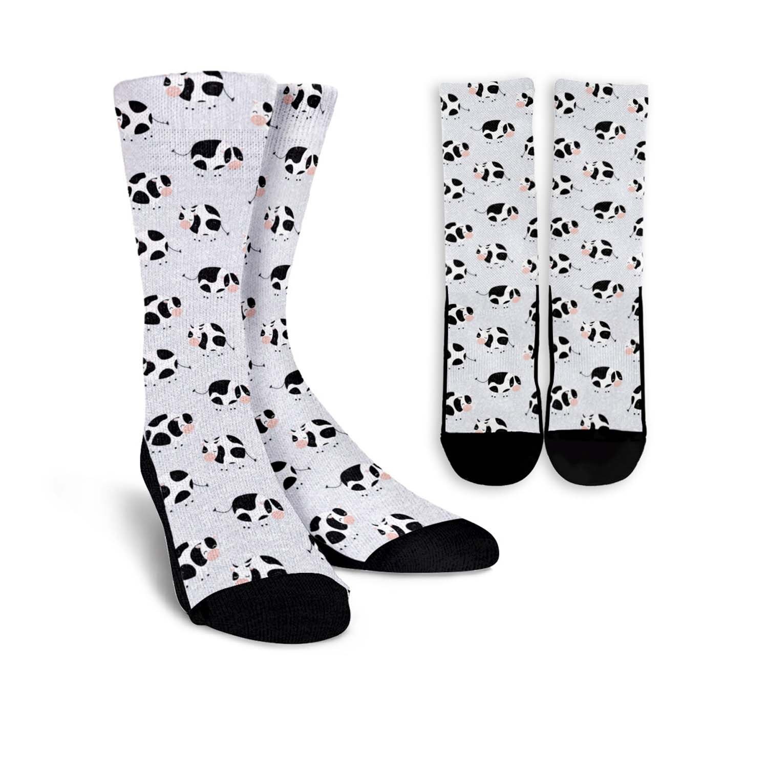 Cow Socks Cattle Socks Moo Lovers Cow Gift Cute Cow - Etsy