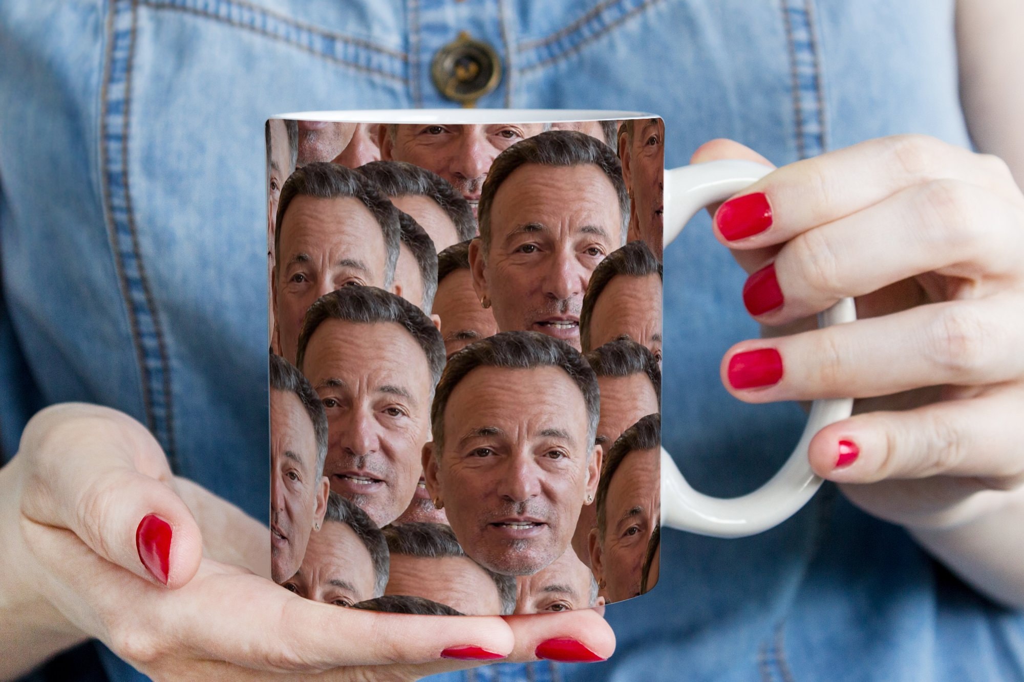 Bruce Springsteen Mug Bruce Springsteen Coffee Cup Legendary Bruce ...