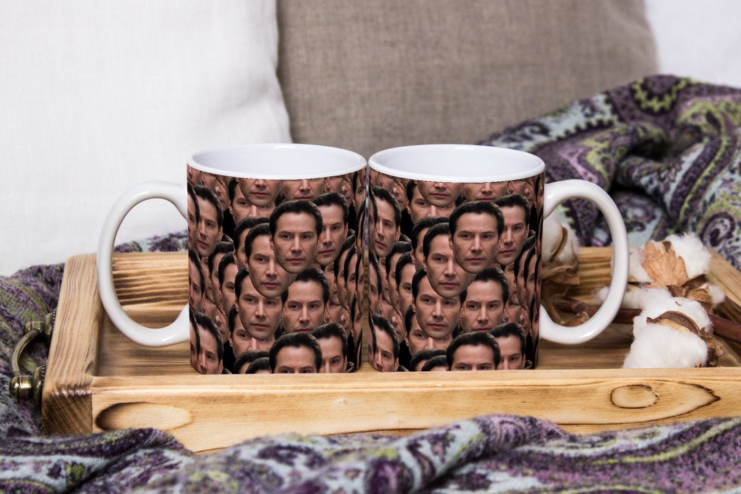 Keanu Reeves Mug Keanu Reeves Coffee Cup Legendary Keanu Etsy