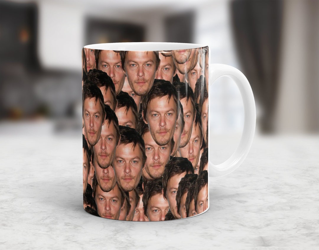 Norman Reedus Mug Norman Reedus Coffee Cup Legendary Norman Reedus ...