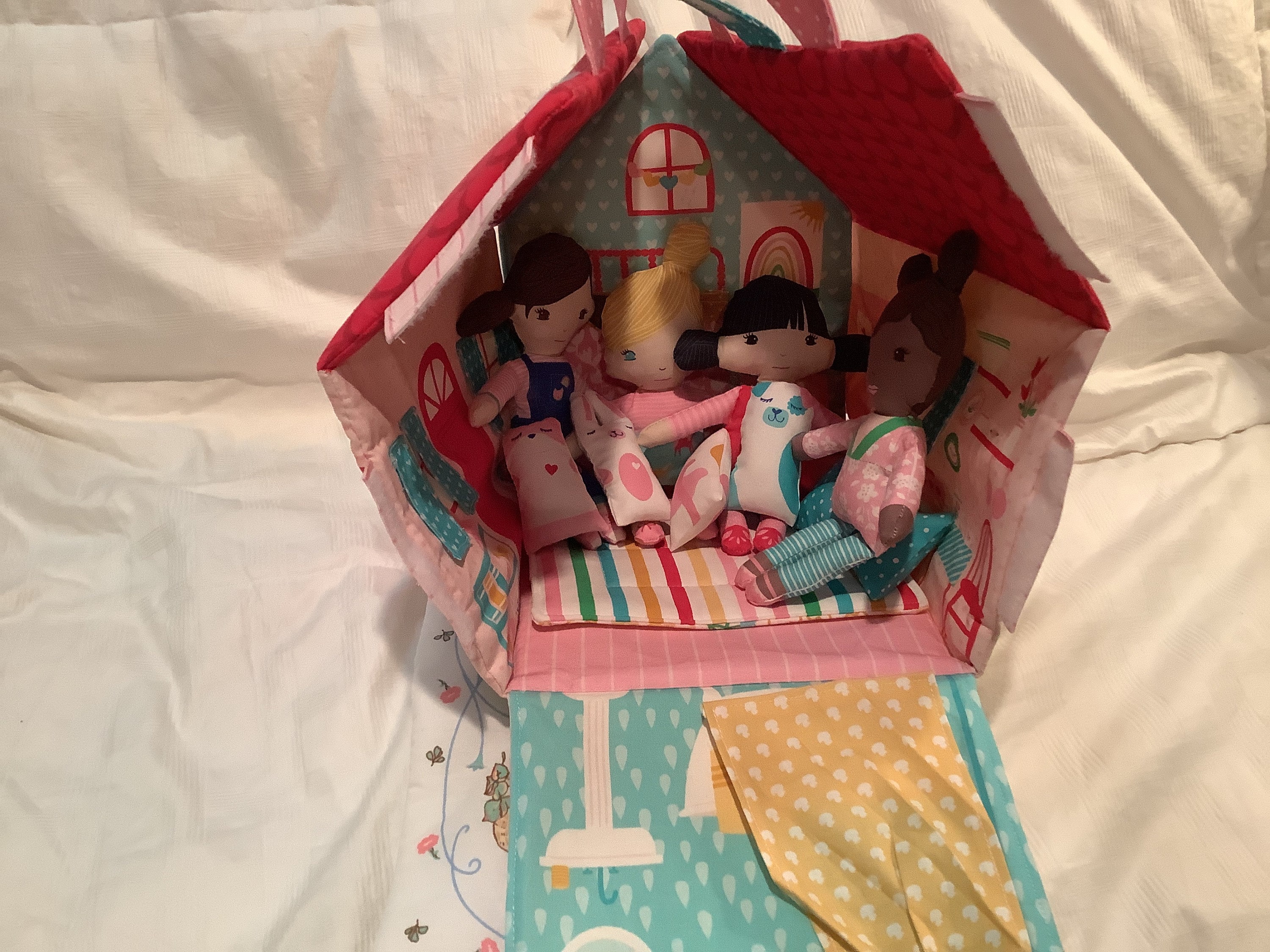 Stacy Hsu Best Friends Forever Fabric Dollhouse - Etsy