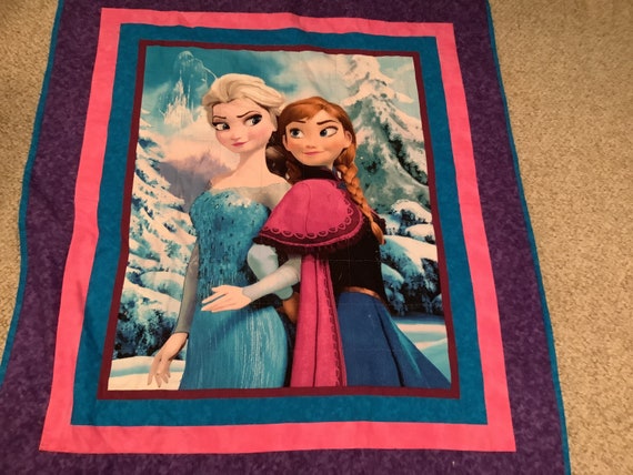 Frozen Hand Quilted Quilt | Etsy