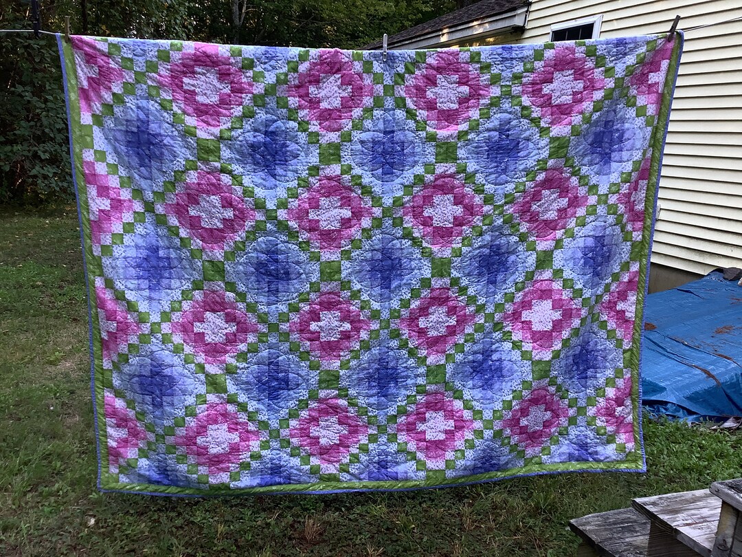 Hand Quilted Quilt - Etsy