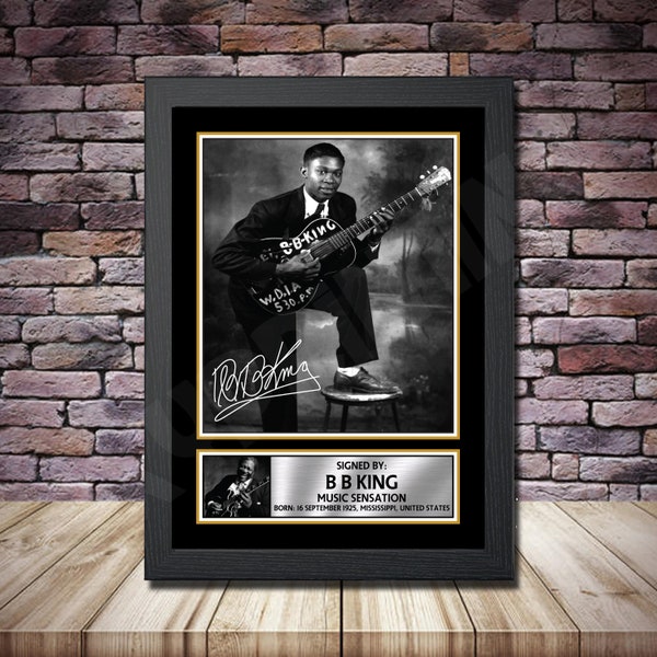 Bb King - Etsy UK
