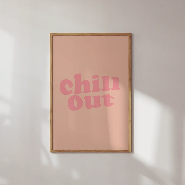 Chill Print - Etsy