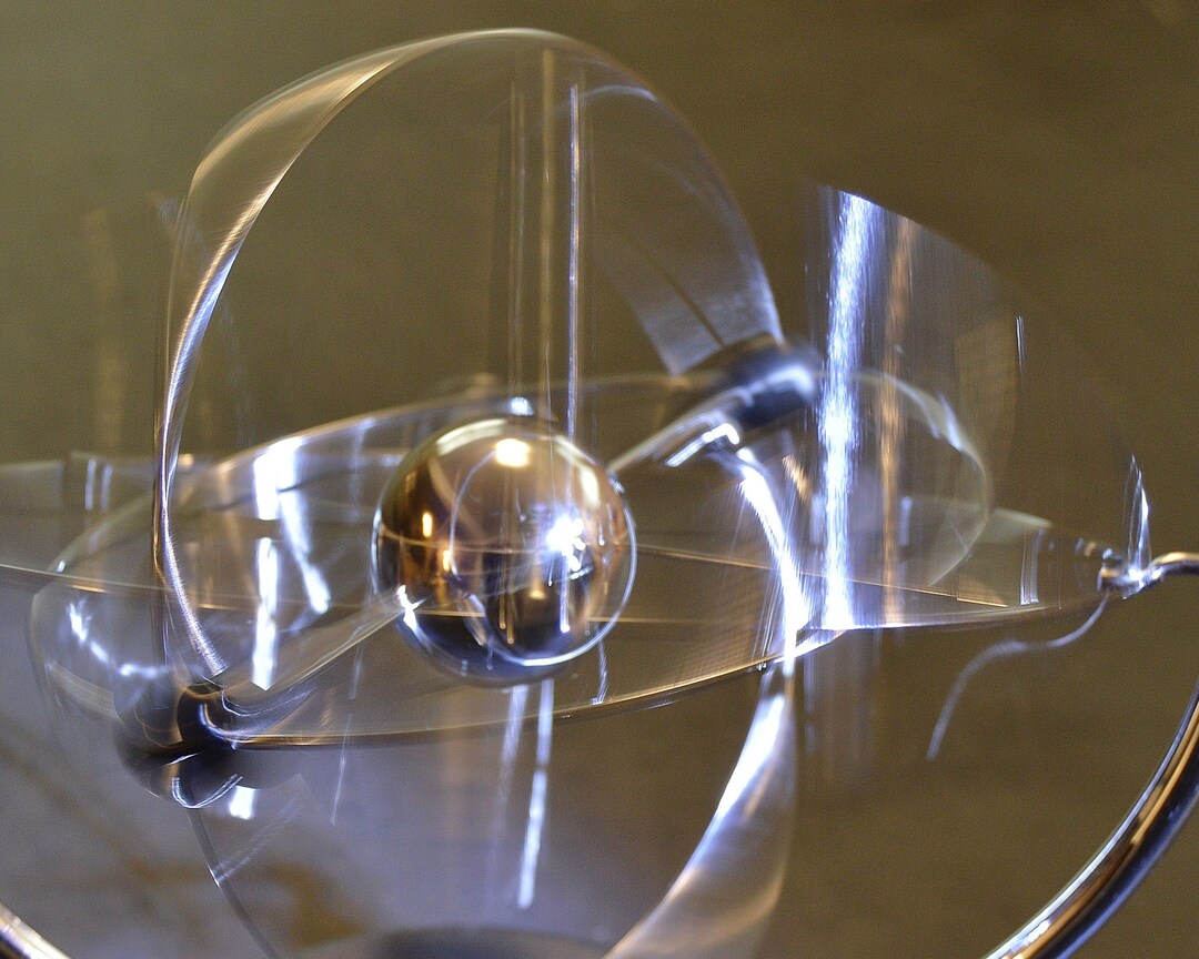 Printable Digital Download of a Kinetic Sculpture of Metal Globe ...