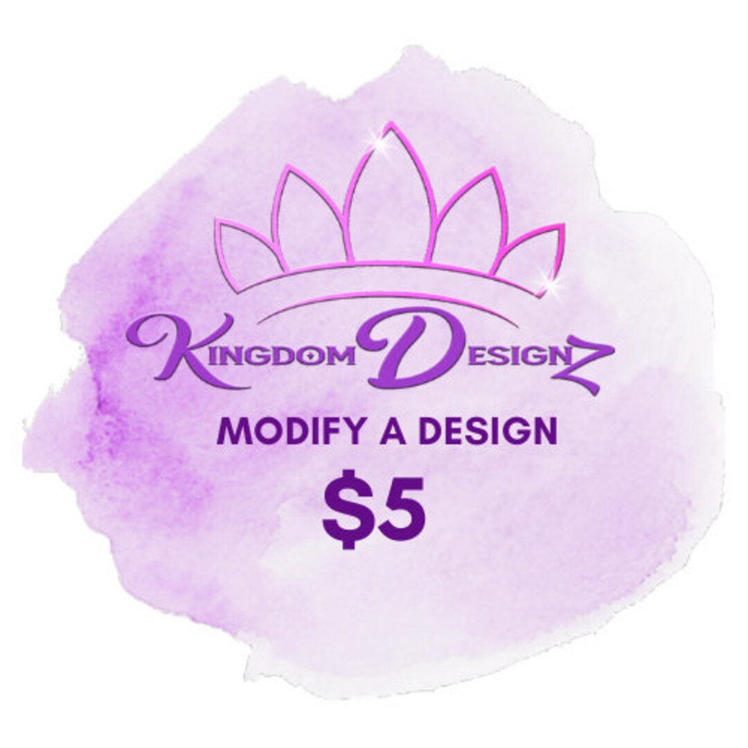 Design Modification Options - Etsy