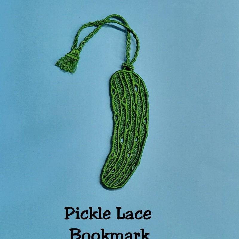 Embroidered Bookmark - Etsy