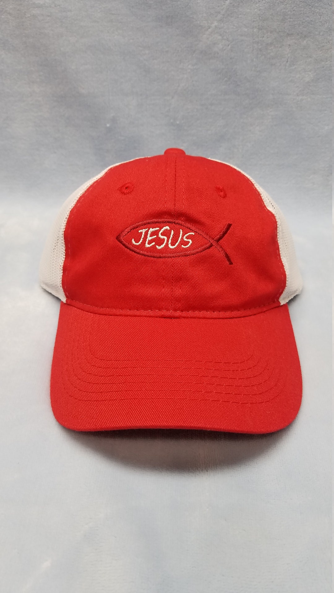 Baseball Cap - Jesus Fish - Etsy