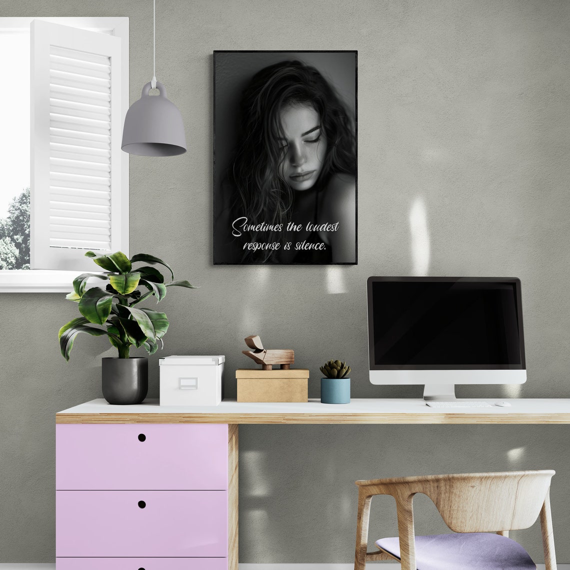 Inspirational Affirmation Poster Motivational Quote Wall Art Posters ...