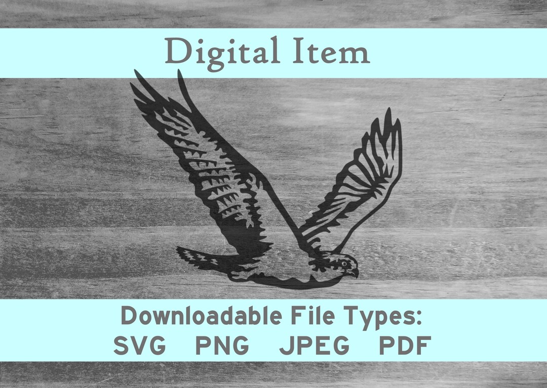 Osprey Svg Png Jpeg Pdf Digital File Download -NOT a Physical Item ...