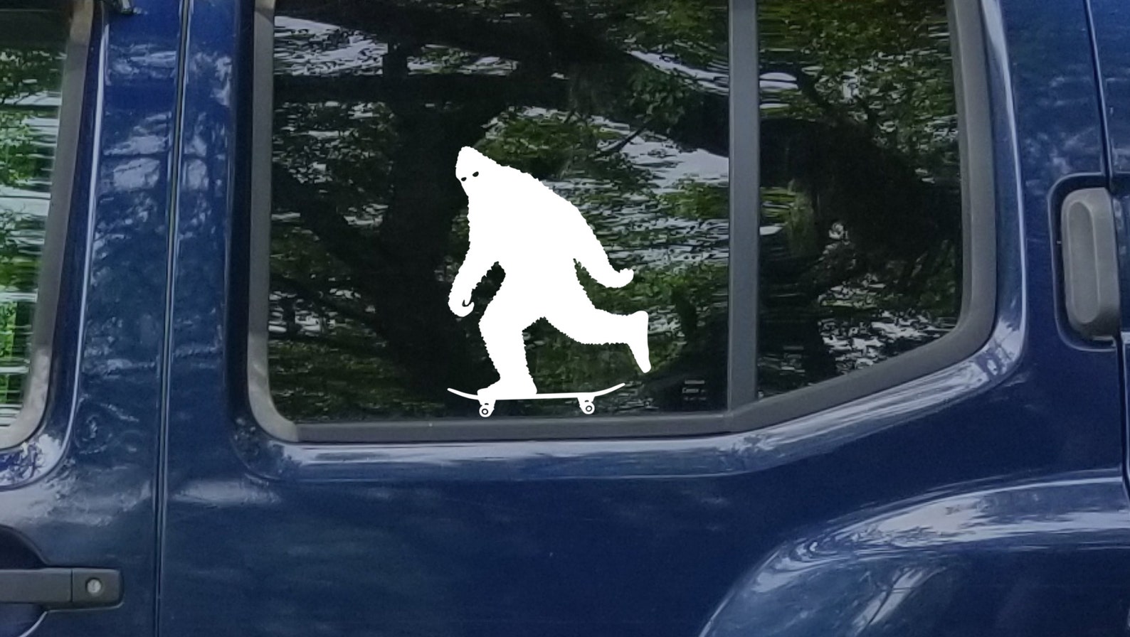 Bigfoot Sasquatch Skateboard Vinyl Decal Sticker for Car Truck - Etsy