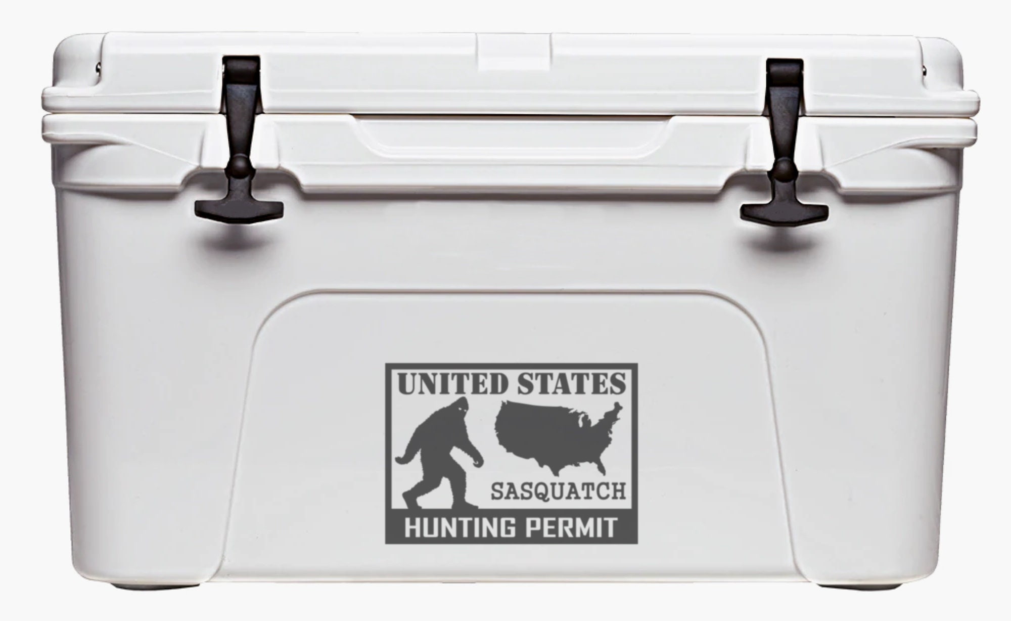 Sasquatch Hunting Permit Vinyl Decal Sticker for Car Truck Rv Camper ...