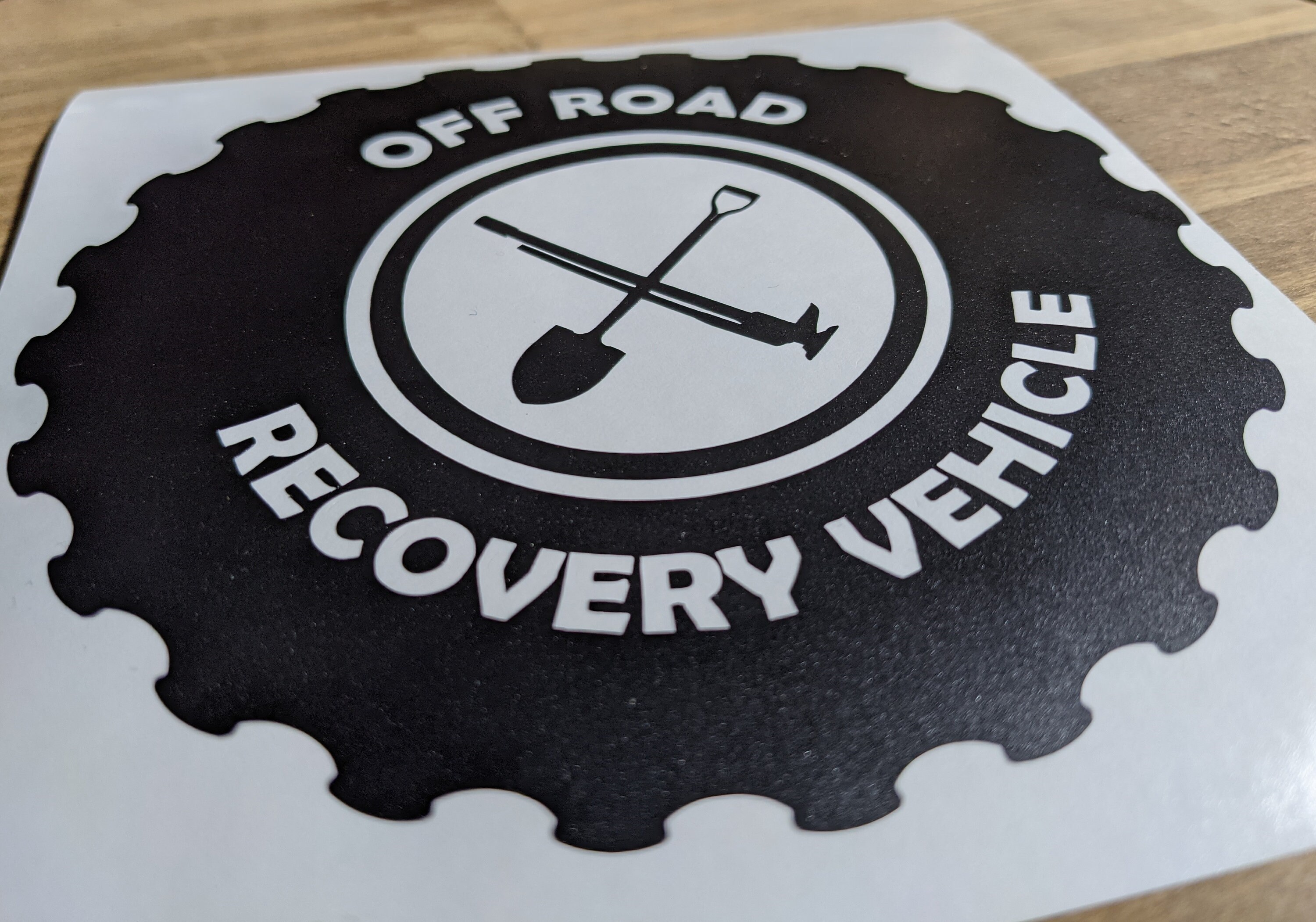 Off Road Recovery Vehicle Vinyl Decal Sticker for Car Truck - Etsy