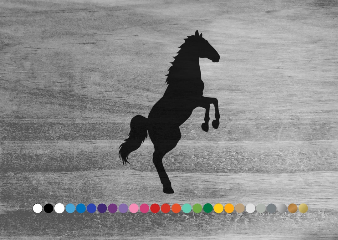 Horse Vinyl Decal Sticker for Car Truck Rv Camper Van Atv Trailer ...