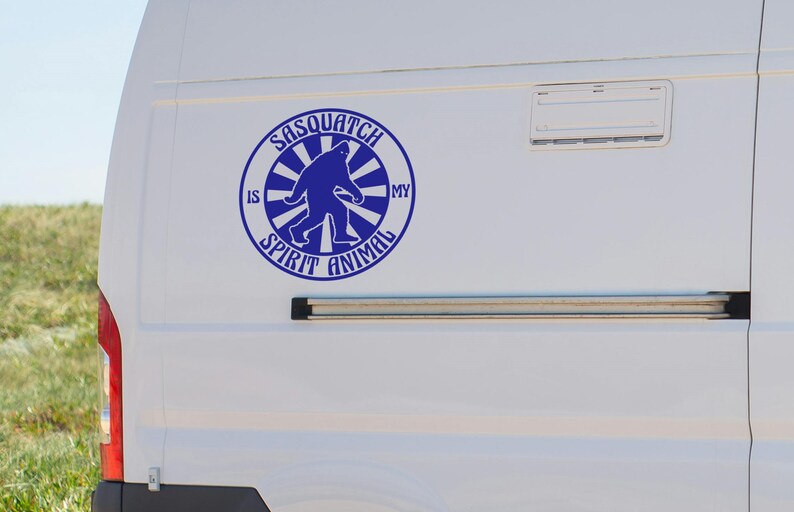 Sasquatch Spirit Animal Vinyl Decal Sticker Car Truck Rv Camper Van Bus ...