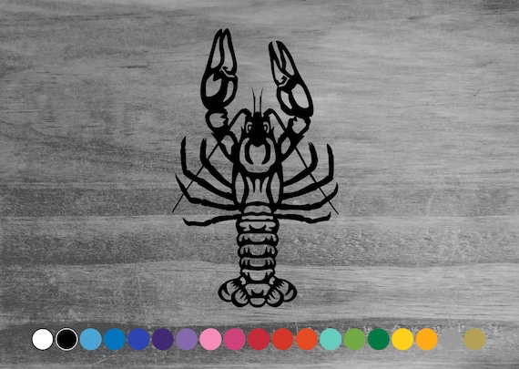 Crawfish Vinyl Decal Sticker for Car Truck Suv Rv Van 4x4 Atv - Etsy