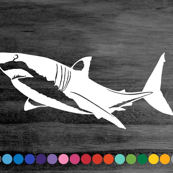 Shark Decal - Etsy