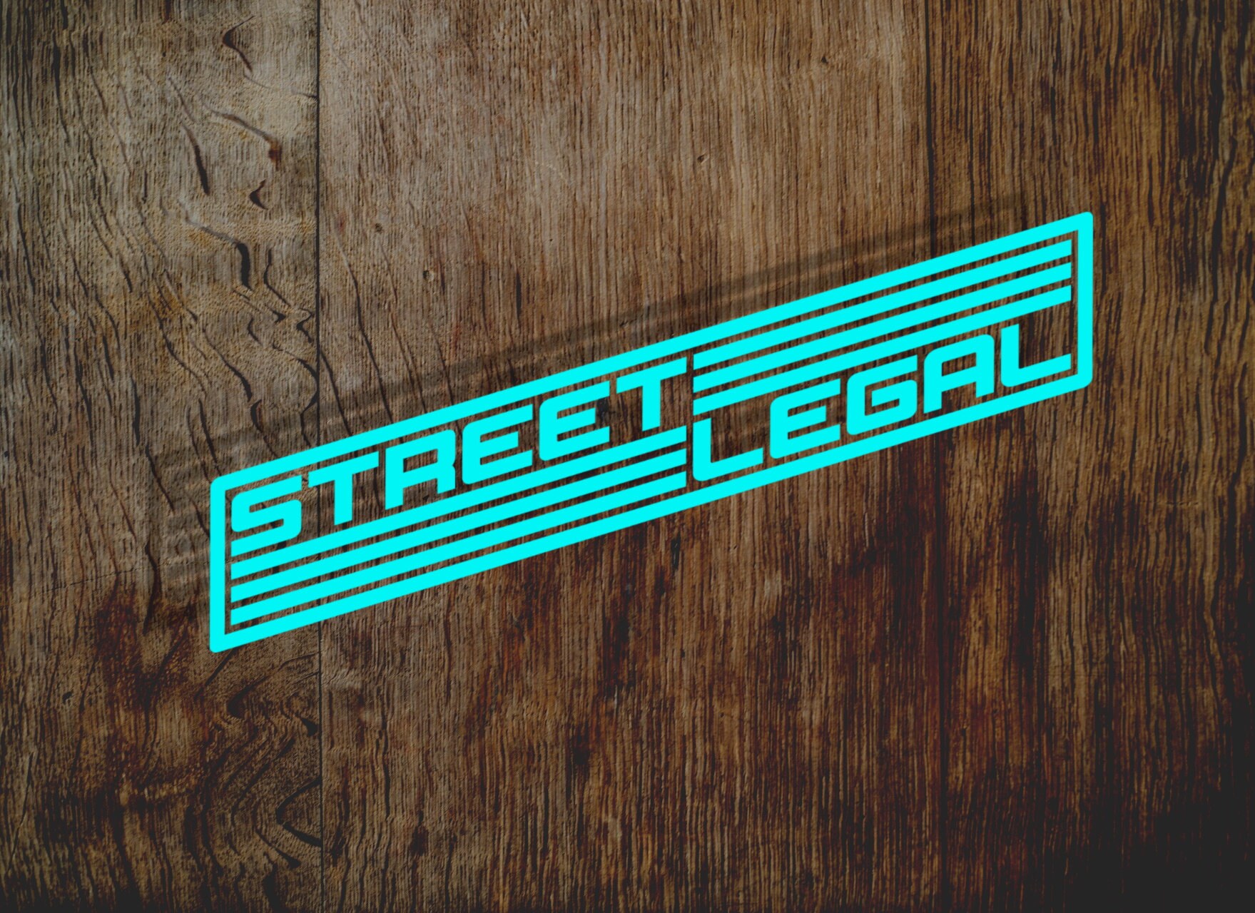 Street Legal Vinyl Decal Sticker for Truck Van Off-road Window Bumper ...