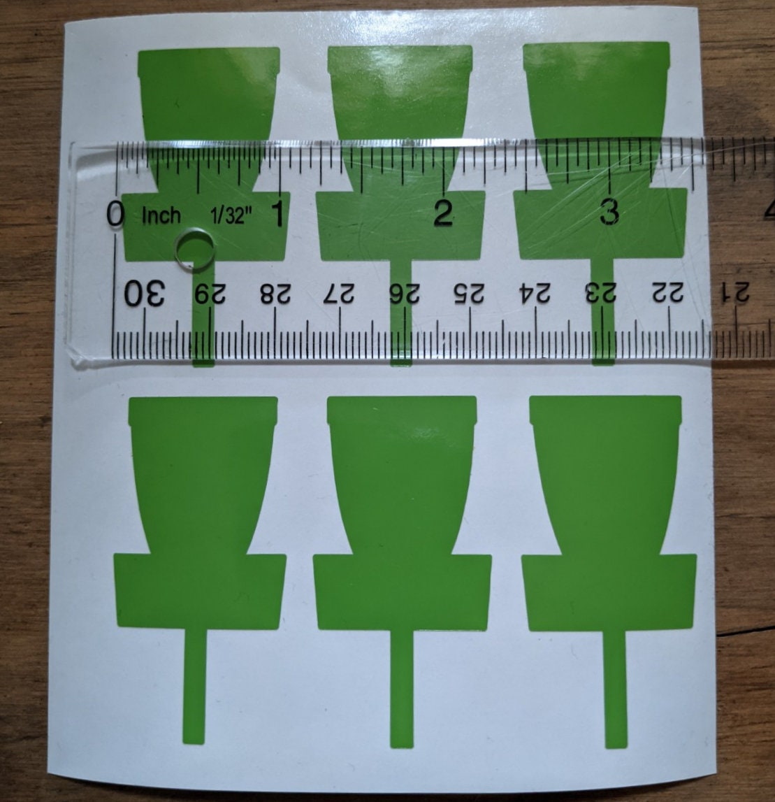 Disc Golf 2 Inch Basket Vinyl Decal Sticker Sheet for Bottle - Etsy