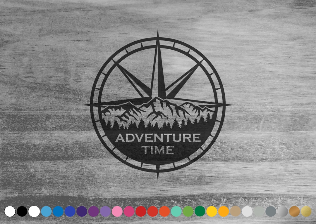 Compass Vinyl Decal Sticker for Car Truck Rv Camper Van Atv Window ...