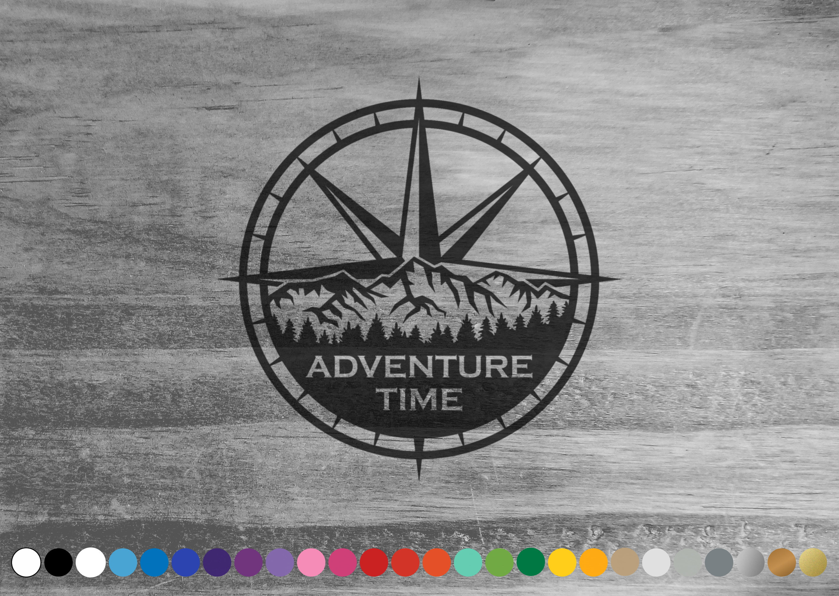 Compass Vinyl Decal Sticker for Car Truck Rv Camper Van Atv Window ...