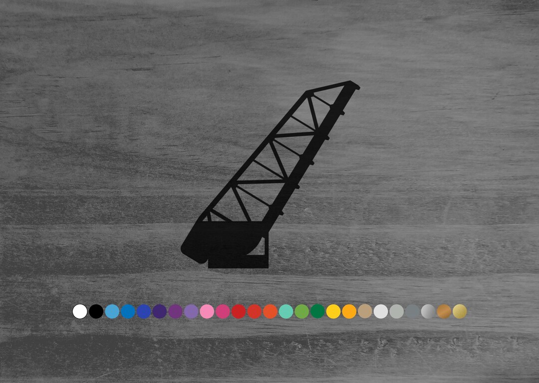 Bascule Bridge Crook Point Vinyl Decal Sticker for Car Truck Rv Camper ...