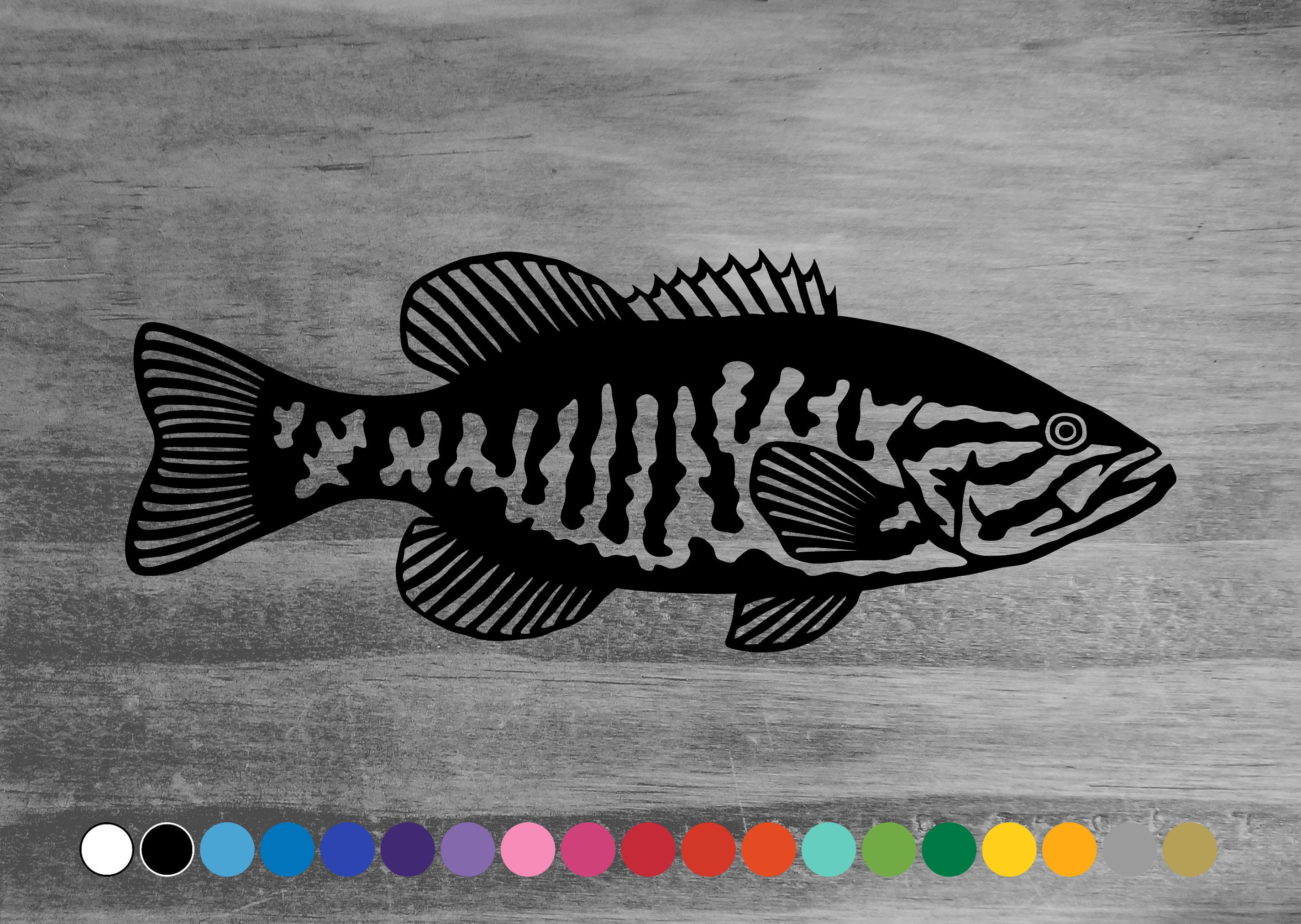 Smallmouth Bass Vinyl Decal Sticker for Car Truck Suv Rv Van - Etsy