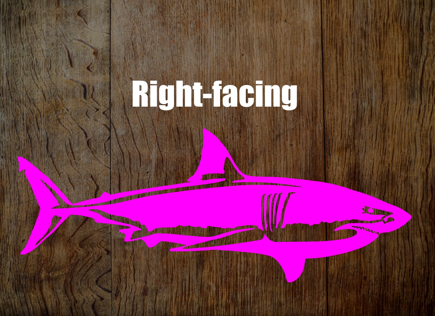 White Shark Vinyl Decal Sticker for Car Truck Suv Rv Van 4x4 - Etsy