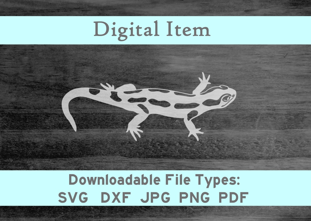 Lizard Svg Dxf Png Jpeg Pdf Digital File Download -NOT a Physical Item ...