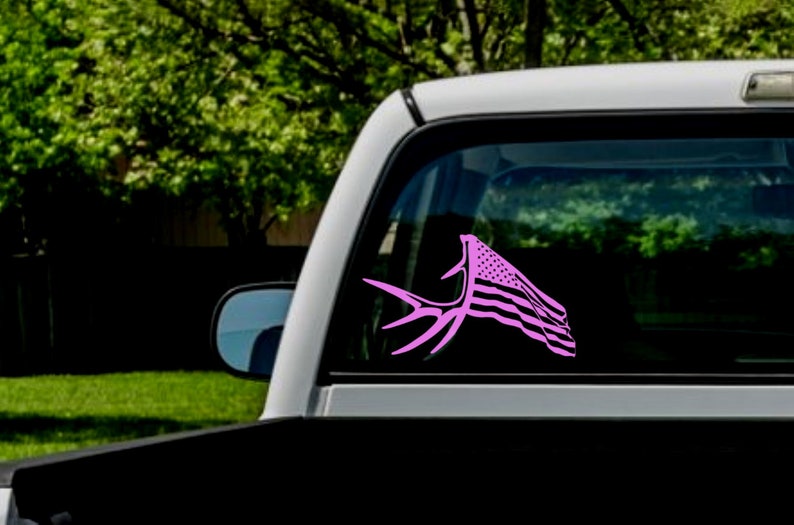 Antler Flag Vinyl Decal Sticker for Car Truck Rv Camper Van Atv Utv ...