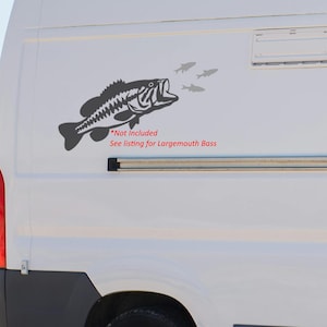 Minnow Vinyl Decal Sticker for Car Truck Boat Rv Camper Van Atv Window ...