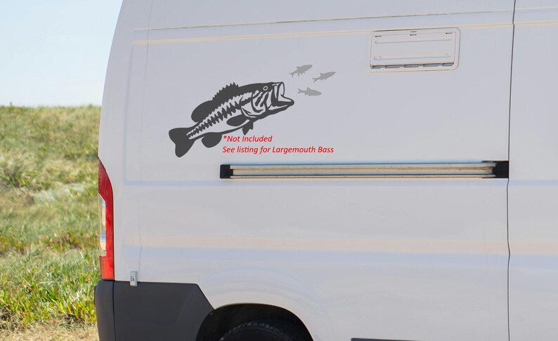 Minnow Vinyl Decal Sticker for Car Truck Boat Rv Camper Van Atv Window ...