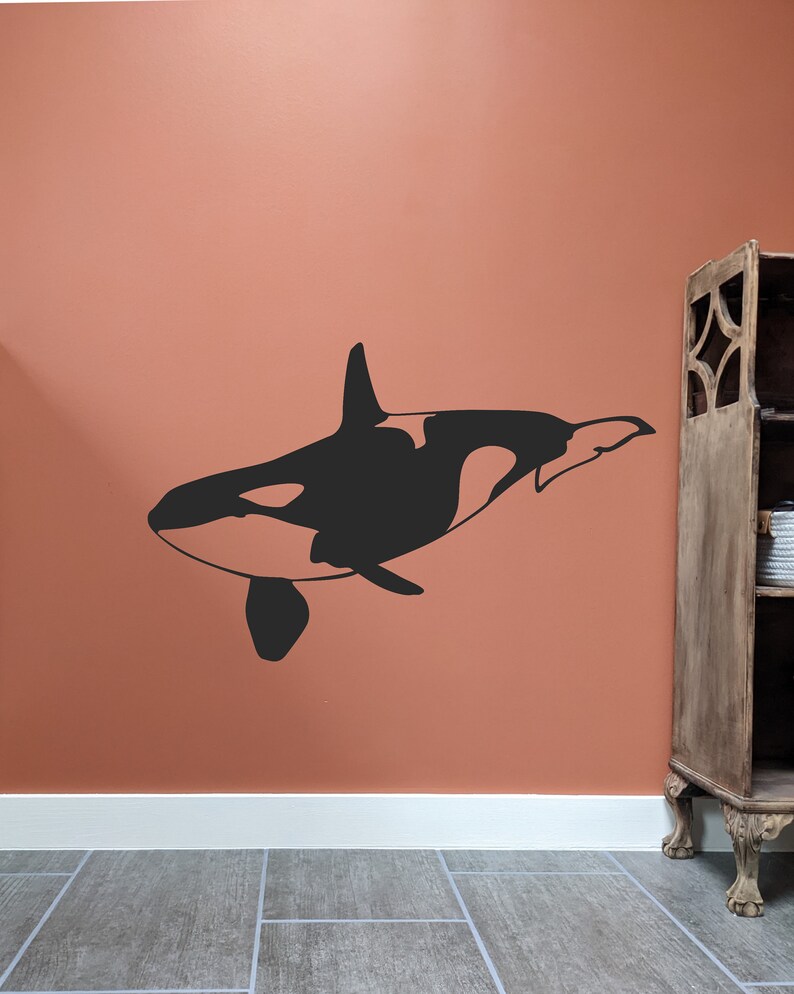 Orca Killer Whale Vinyl Decal Sticker for Car Truck Rv Camper Van Atv ...