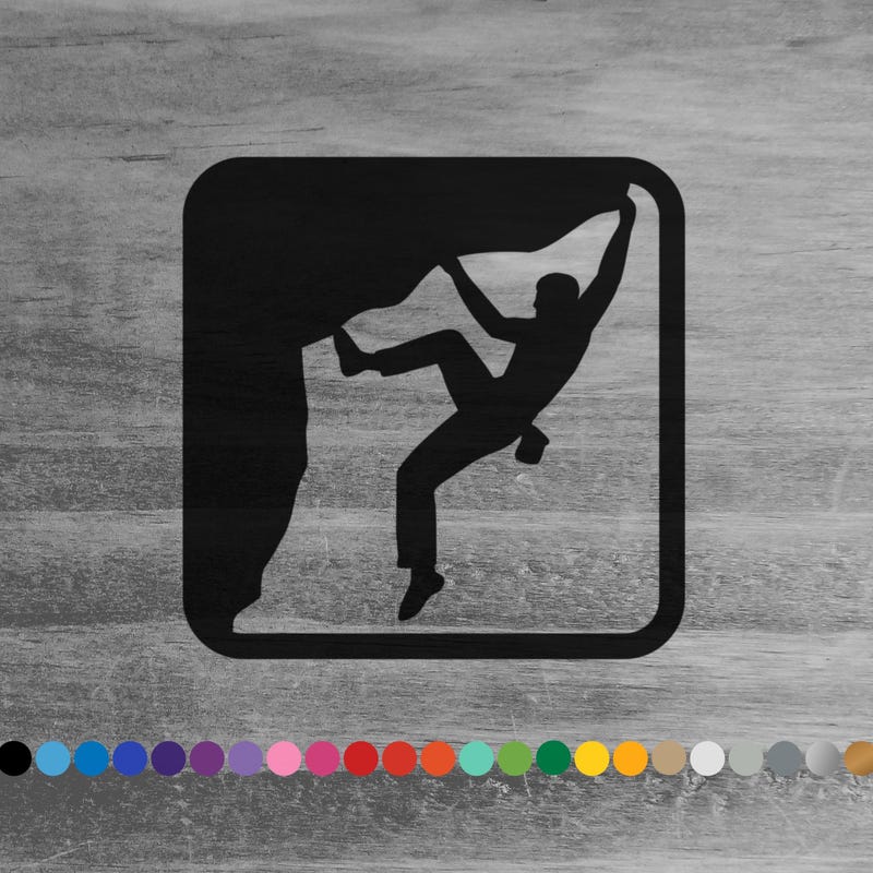 Climbing Decals - Etsy