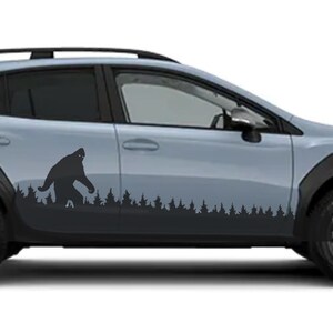 Bigfoot Sasquatch Vinyl Decal Sticker for Car Truck Rv Camper Van Atv ...
