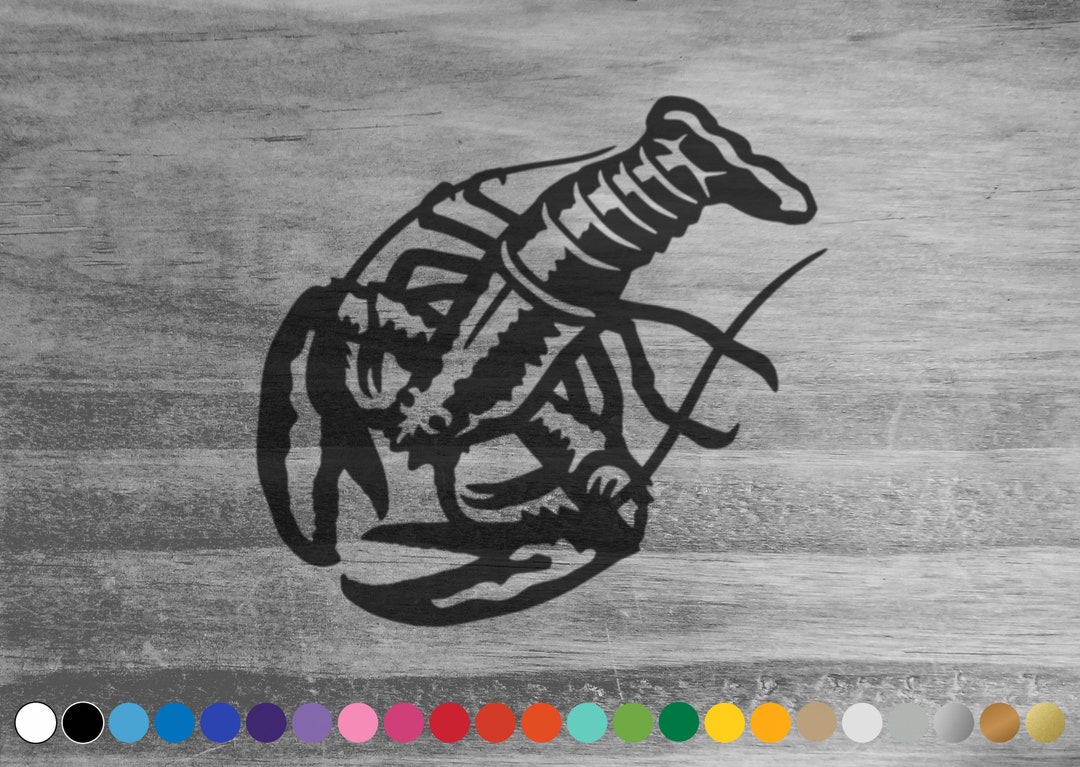 Lobster Vinyl Decal Sticker for Car Truck Rv Camper Van Atv Window ...
