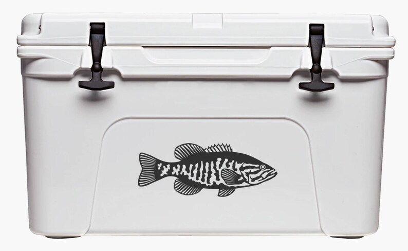 Smallmouth Bass Vinyl Decal Sticker for Car Truck Rv Camper Van Atv ...